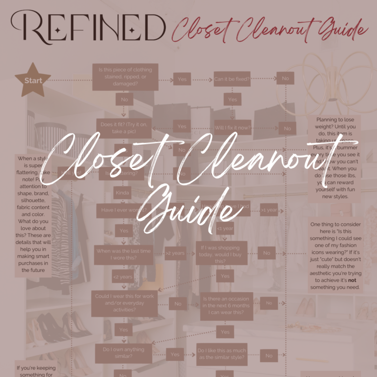 Closet Cleanout Guide