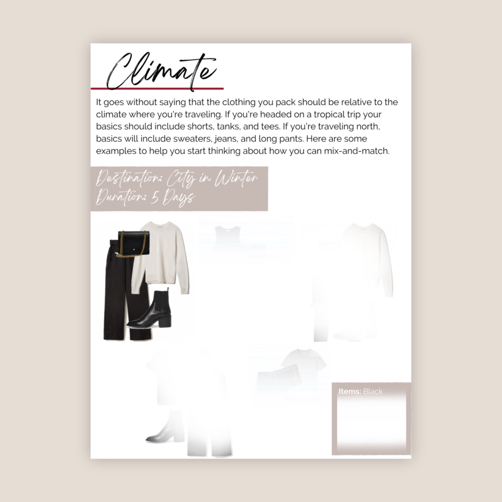 Packing Guide - Plan For Your Upcoming Travel